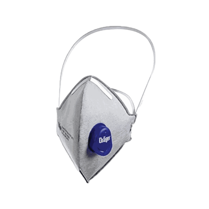 Drager X-Plore 1720 FFP2 Valve D Dust Mask (Box 15) from FTS Safety
